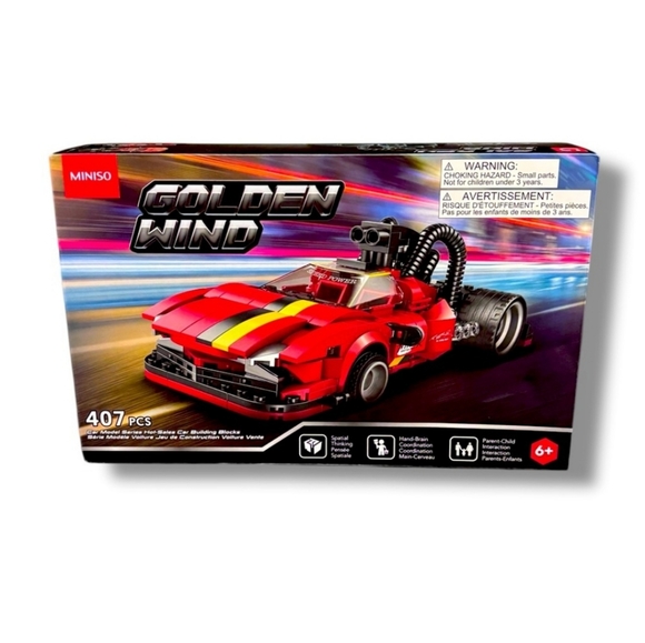 Miniso | Toys | Miniso Minicity Golden Wind Car Model Series 47 Pieces ...